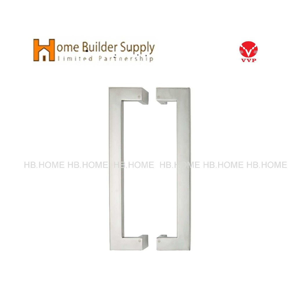 รุ่น HD164 มือจับVVPทรงเหลี่ยม,ใช้กับบานกระจก,อลูมิเนียม,บานไม้ สี ...