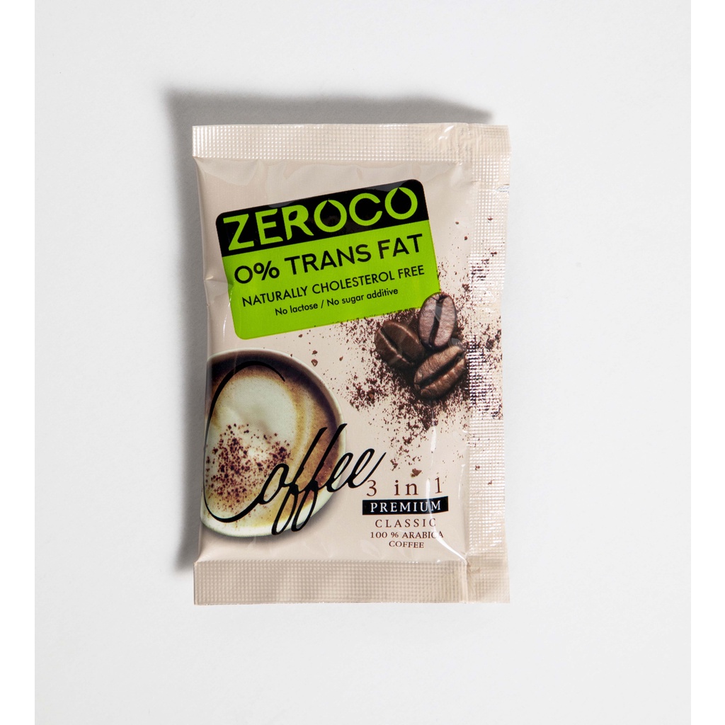 ZEROCO กาแฟธัญพืช 3in1 plant-based แบบซอง 22ซอง (เจ) | Shopee Thailand