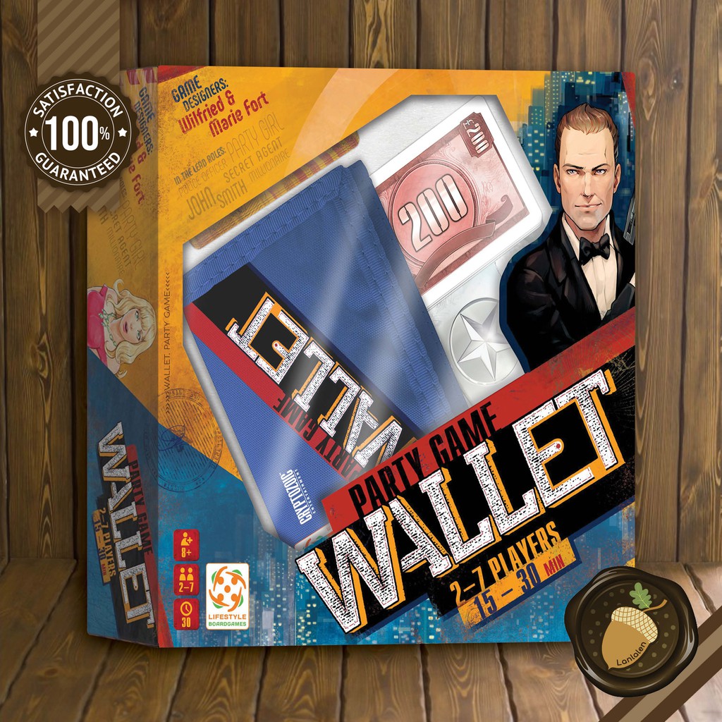Wallet บอร์ดเกม คู่มือภาษาอังกฤษ (Boardgame บอร์ดเกม การ์ดเกม เกม ...