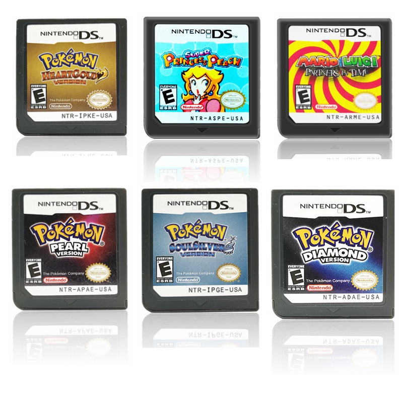 Ds 三维S NDSi NDS Lite การ์ดเกม DS การ์ดเกม Pokemon Gold Heart Gintama ...