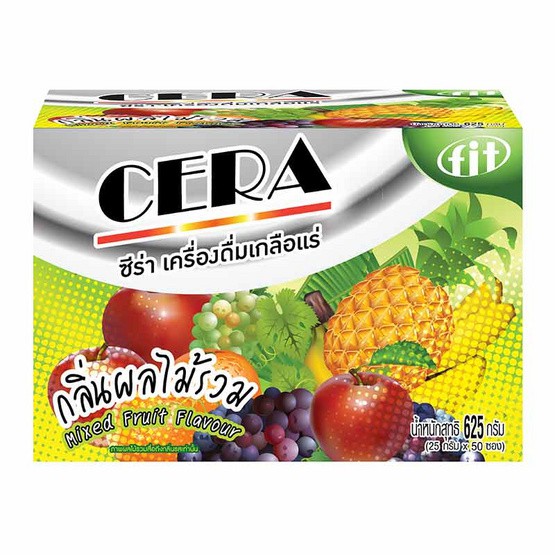 CERA เกลือแร่ รสผลไม้รวม/รสส้ม CMED | Shopee Thailand