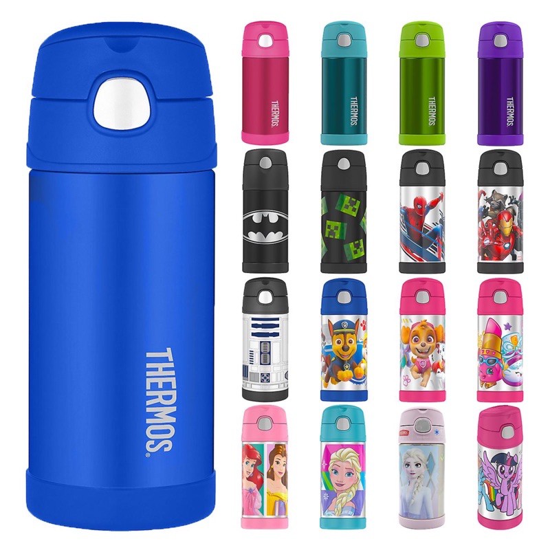 💯ของแท้💯 กระติกน้ำสเตนเลสรักษาอุณหภูมิ Thermos FUNtainer Vacuum Insulated Stainless Steel Bottle ...