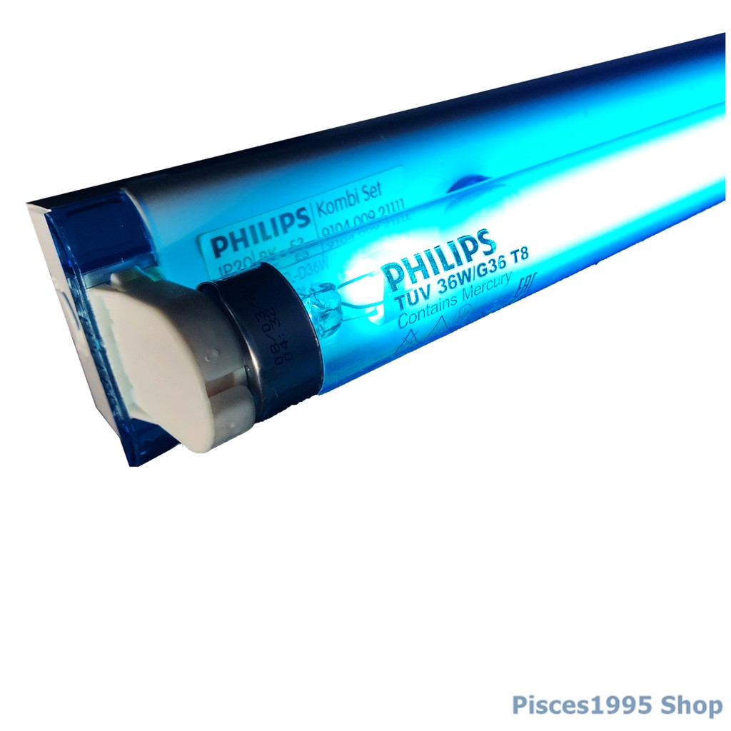 หลอดไฟฆ่าเชื้อโรค PHILIPS UV T8 TUV 18W (F17T8) | Shopee Thailand