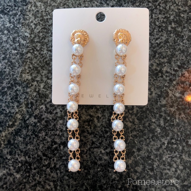 Pomee.store ต่างหูเสือระย้ามุข | Shopee Thailand