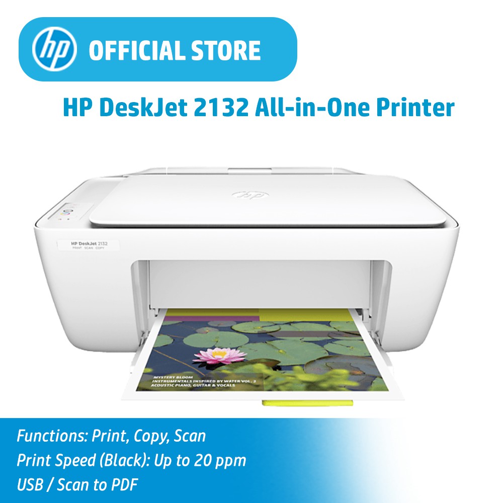 HP DeskJet 2132 All-in-One Printer | Shopee Thailand