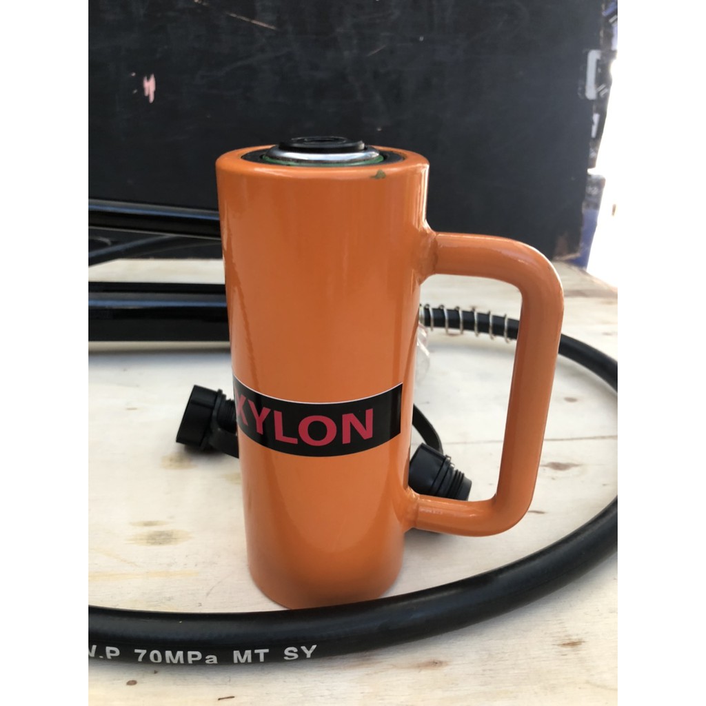 🔥โค้ดINC3LEL3ลด30฿แม่แรงไฮดรอลิค 10 ตัน พร้อมปั๊มโยก Hydraulic Cylinder ...