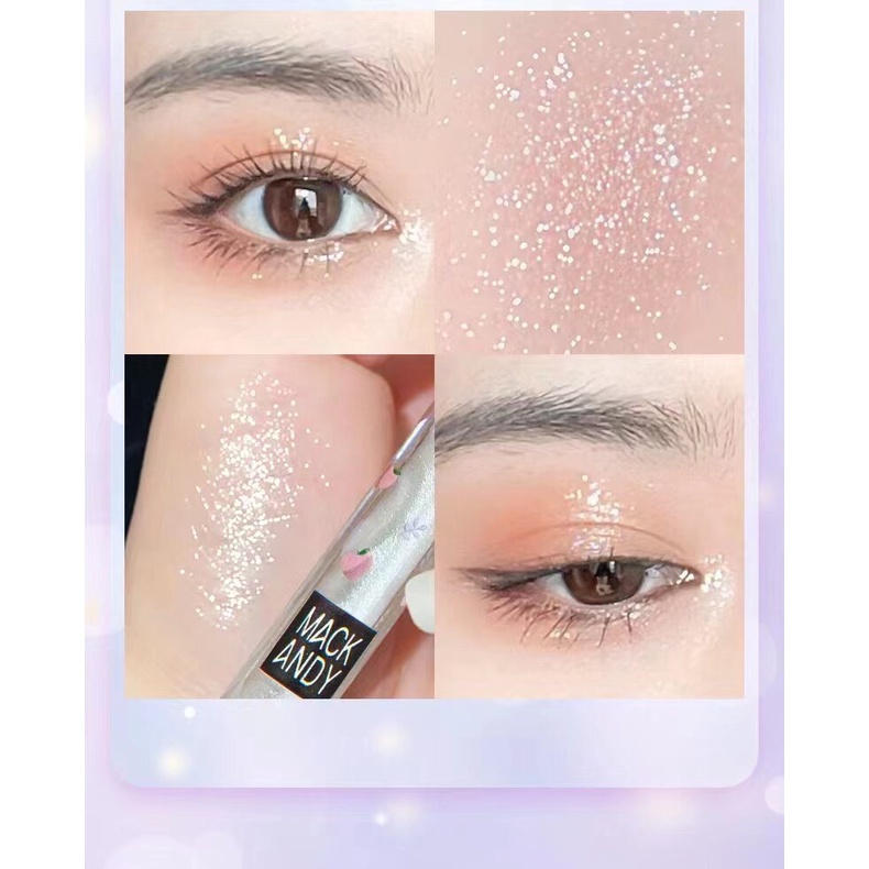 Liquid Eyeshadow Glitter Mack Andy I Like Fruit MK307 อายแชโดว์ กริตเต ...