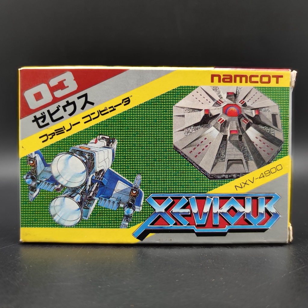 XEVIOUS Famicom FC มีเฉพาะกล่อง สภาพปานกลาง ไม่มีตลับและคู่มือ มีกล่อง ...