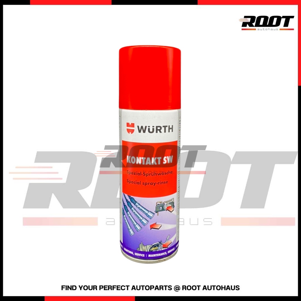 WURTH KONTAKT SW สเปรย์ฉีดล้างหน้าคอนแทค 200ml สำหรับไล่ความชิ้นใน ...