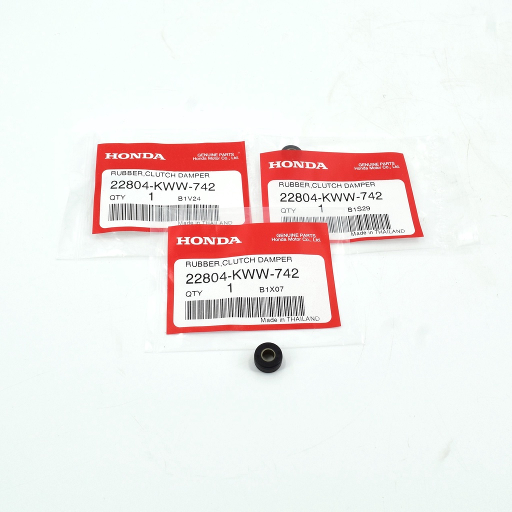 ลูกยางครัชแรงเหวี่ยง (สตาร์ทมือ) แท้ศูนย์ฮอนด้า ราคา/1ชุด 22804-KWW-742 ...