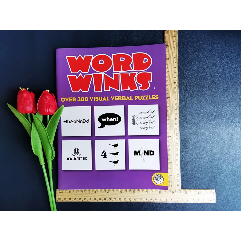 หนังสือเด็ก║Word Winks║ ★มือสอง ★ ปกอ่อน ★ ขนาดประมาณA4 | Shopee Thailand