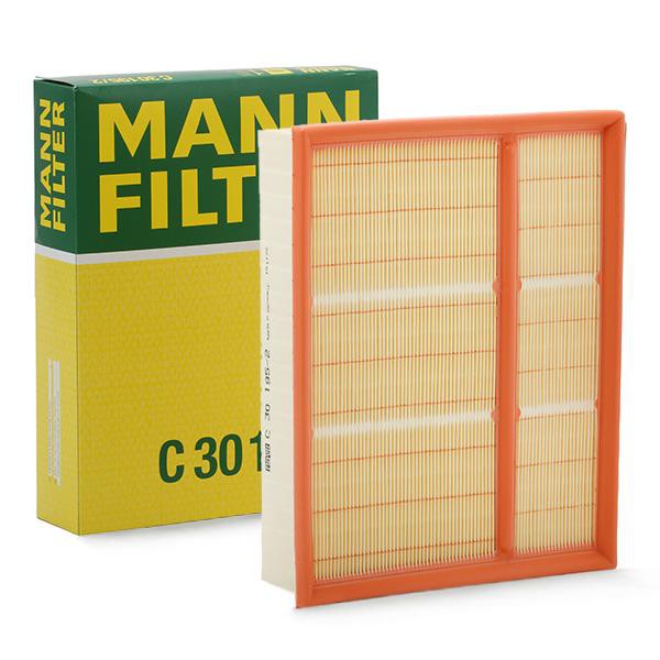 กรองอากาศเครื่องยนต์ BENZ C220/202 ยี่ห้อ Mann Filter C30195/2 แท้ ...