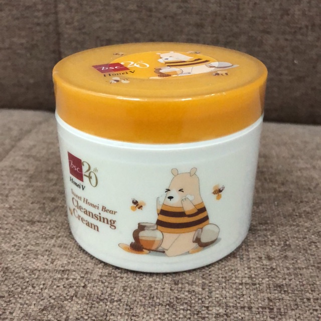 bscครีมล้างเครื่องสำอางค์ BSC honey V sweet Honei bear Cleansing Cream ...