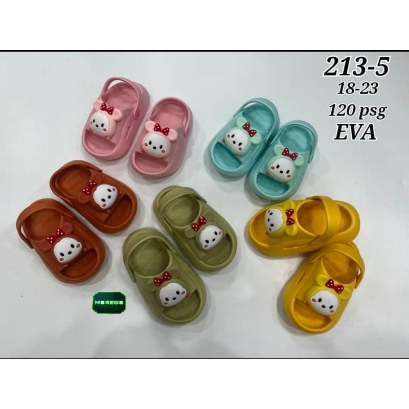 MOREGO 213-5 MINIMOUSE / รองเท้าแตะ CHILDRENS สุดน่ารักพร้อมสายรัดหลัง ...