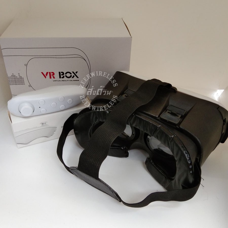 VR Box 2.0 VR Glasses Headset แว่นVR 3D จอยเกมส์ไร้สาย Joy Stick ...