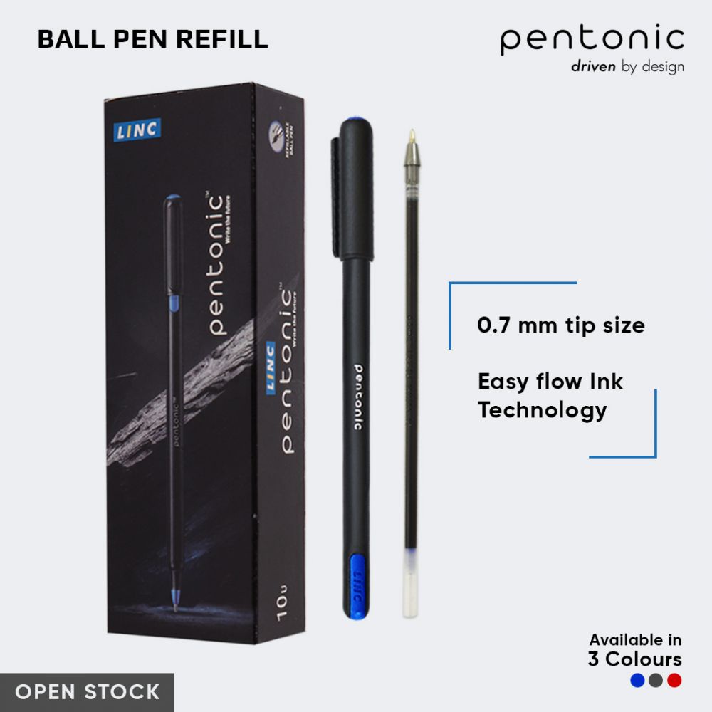 ปากกาลูกลื่น Linc Pentonic หัวขนาด0.6 mm คุณภาพแพงเกินราคา ยอดนิยมจากอินเดีย | Shopee Thailand