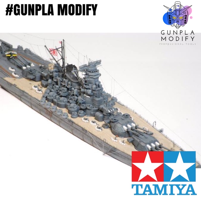 TAMIYA 31113 1/700 โมเดลประกอบ โมเดลเรือ Japanese Battleship Yamato ...