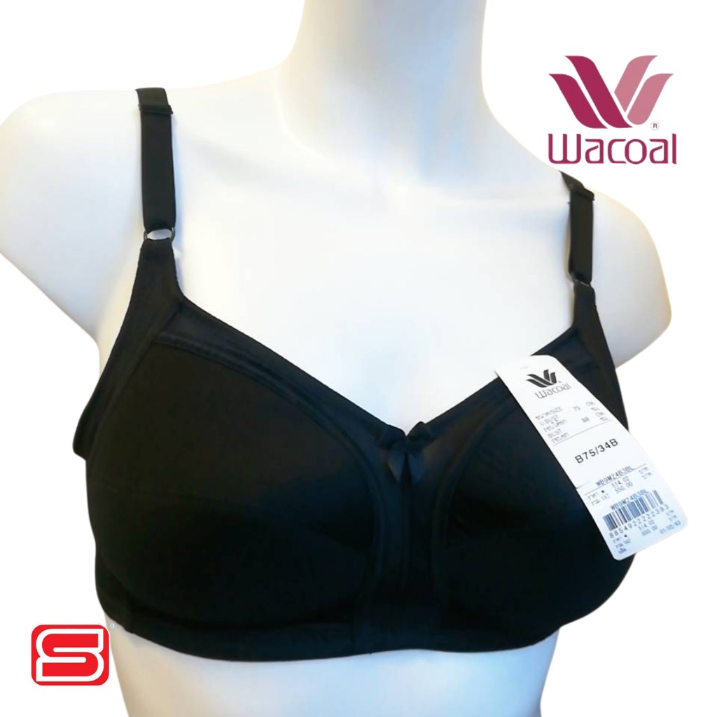 เสื้อชั้นใน Wacoal Basic Bra รุ่น WB9M34 (มี 3 สี) Wireless ไม่มีโครง | Shopee Thailand