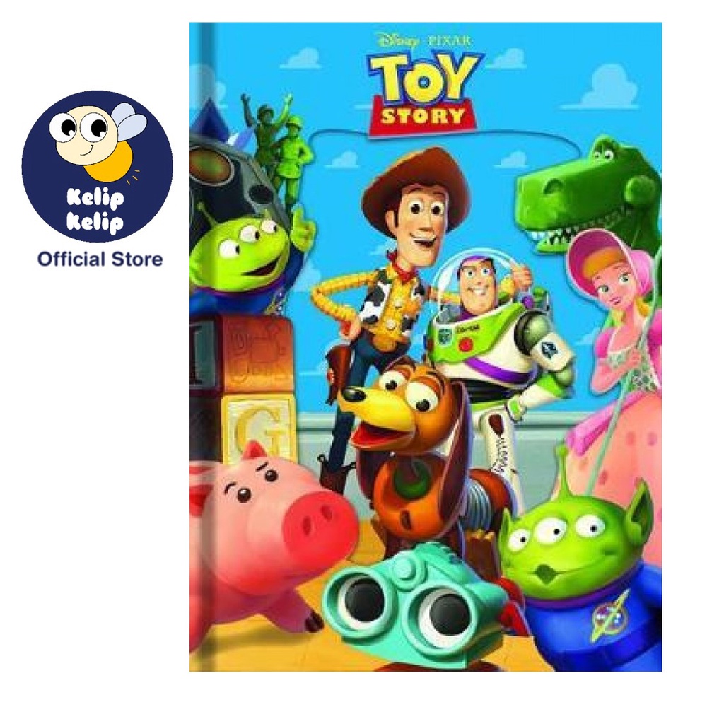Disney Pixar Toy Story Magic Readers หนังสือนิทานปกแข็งพร้อมฝาครอบ三维 ...