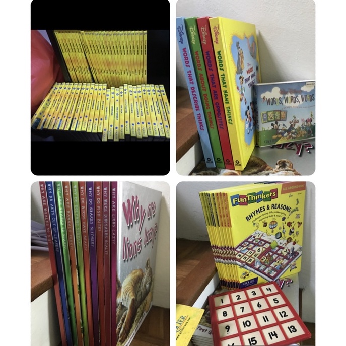Grolier Magic English Disney Set/Magic Inggeris Disney/Magic English ...