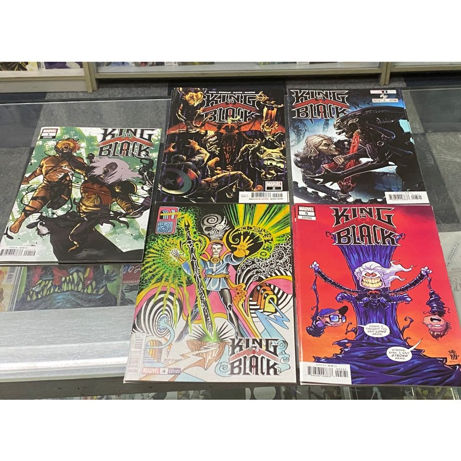 King in Black COMPLETE SET ( 1- 5 ) - Marvel Comics - KNULL IS HERE ...