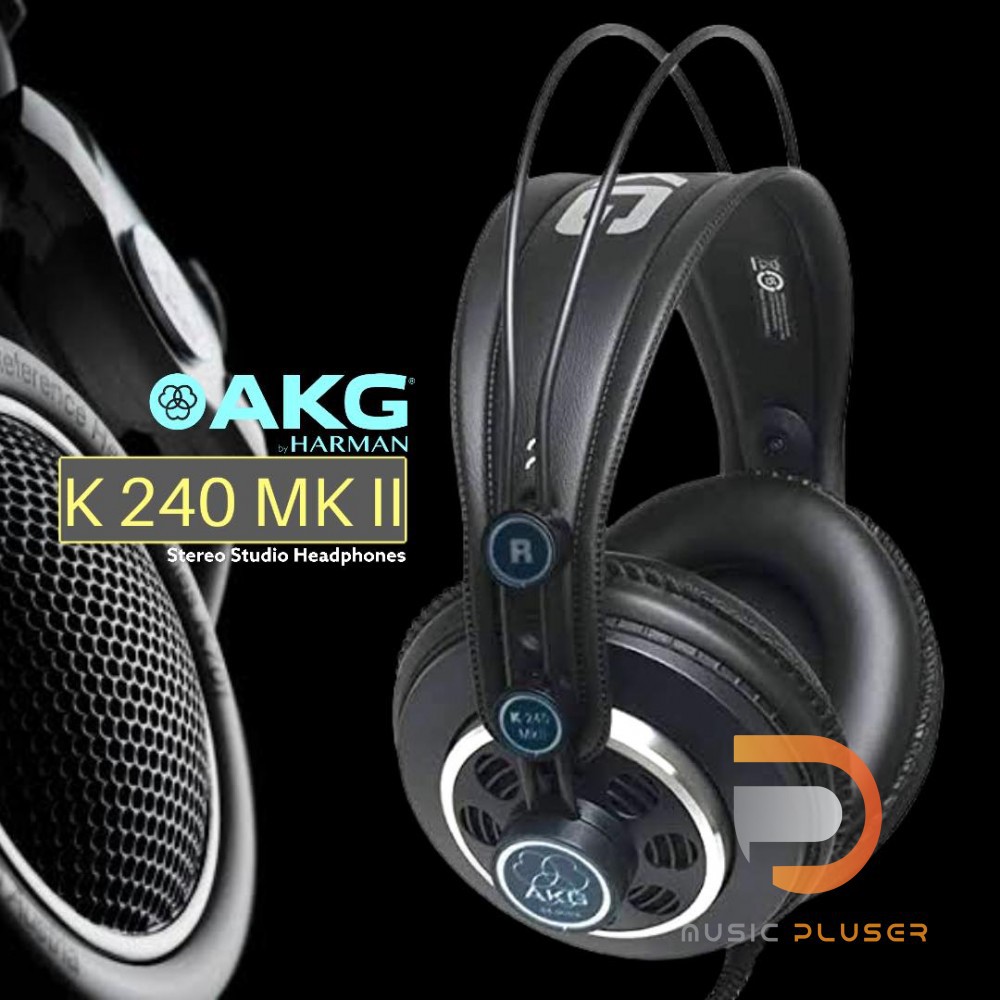 AKG K240 MKII Professional studio headphones หูฟังแบบ Semi-Open, Circumaural , Self-Adjusting ...