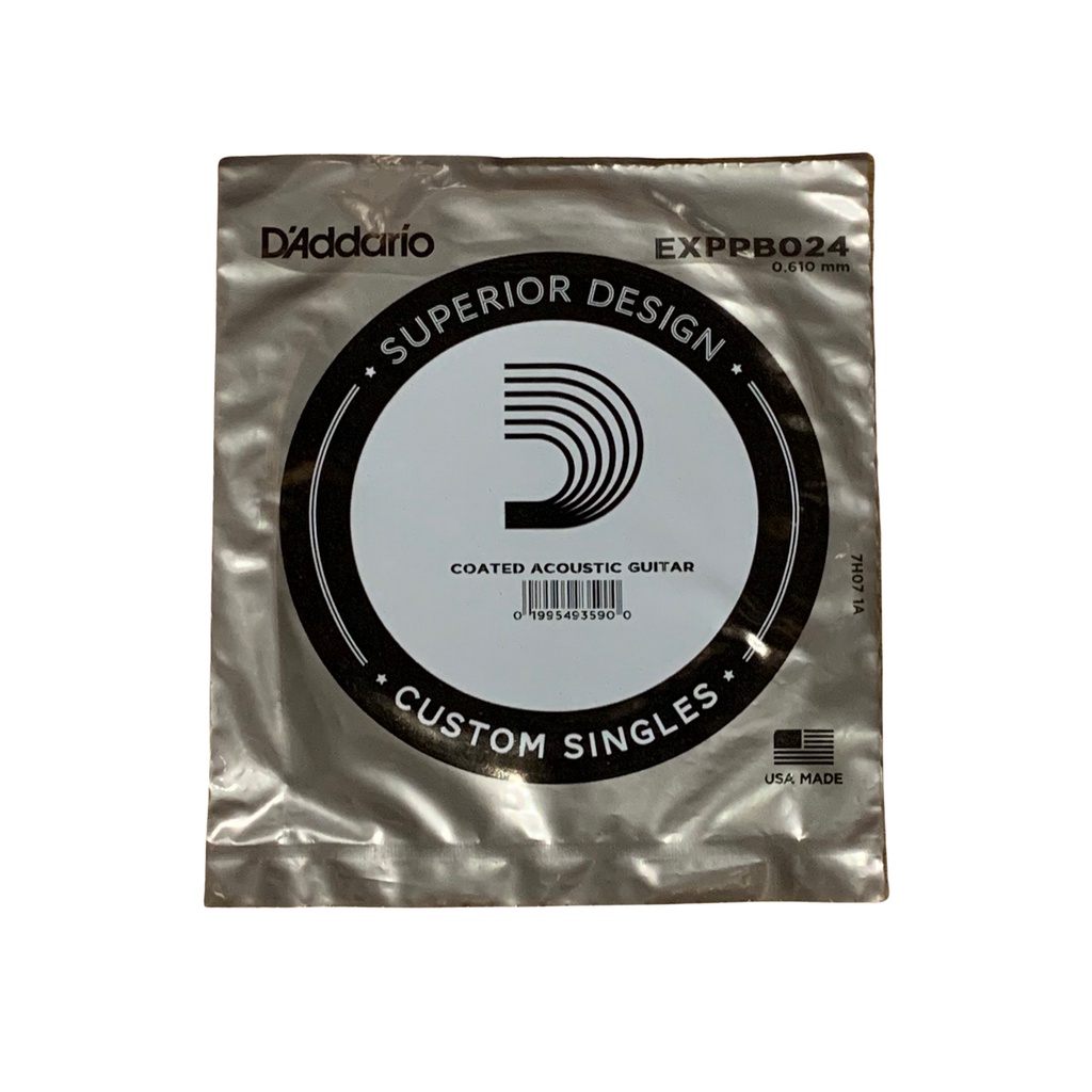 สายแยก D'Addario EXP Coated Phosphor Bronze Single Acoustic Guitar ...