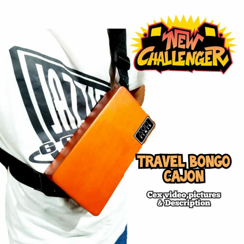 Bargo tinie travel cajon, mini travel kajon, cajon แบบพกพา | Shopee ...