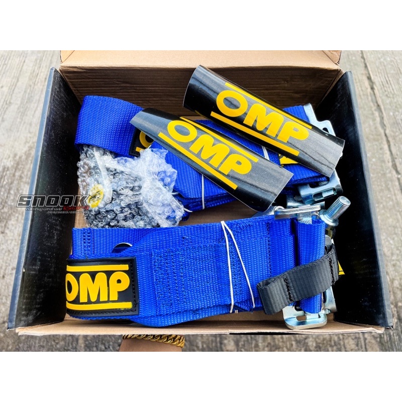 คาดเบลท์OMP 4จุด อุปกรณ์ครบชุด | Shopee Thailand