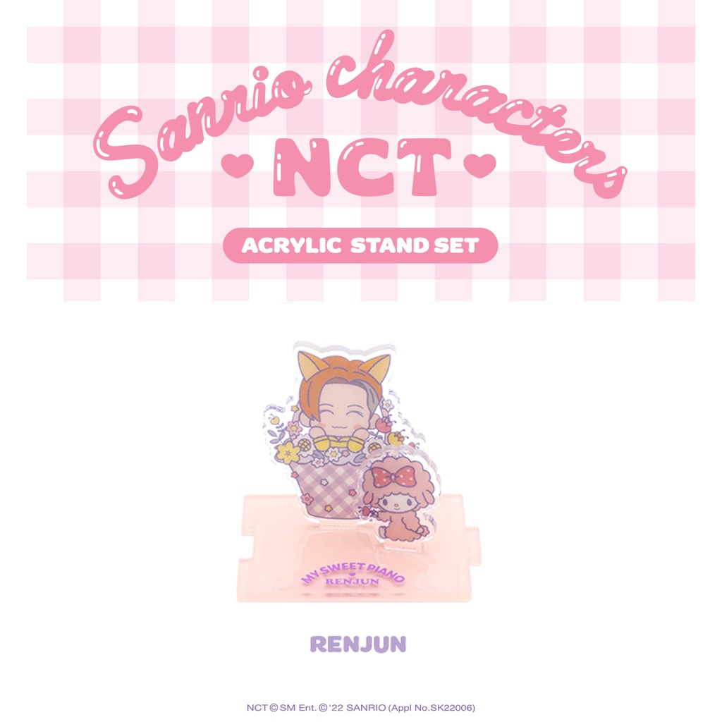 [NCT X SANRIO Collaboration] - Acrylic Stand Set - RENJUN | Shopee Thailand