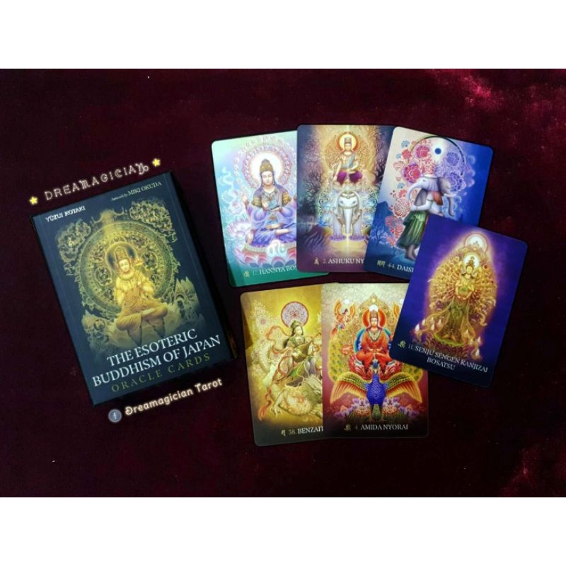 The Esoteric Buddhism Of Japan Oracle Cards ไพ่ออราเคิลแท้ลดราคา ไพ่เทพ ...