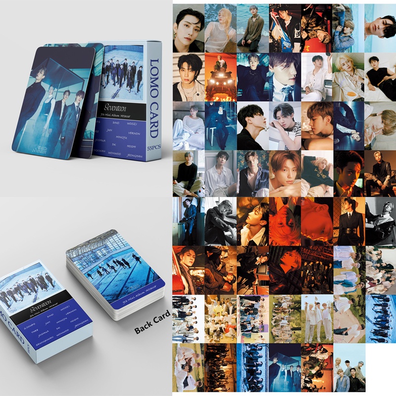 55pcs/box SEVENTEEN Photocards POWER OF LOVE Attacca Your Choice ...