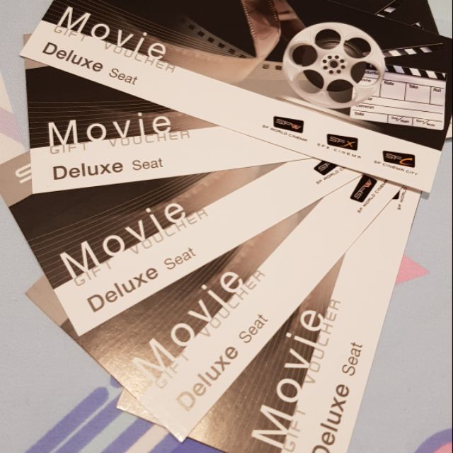 ตั๋ว Sf Movie gift voucher deluxe seat | Shopee Thailand