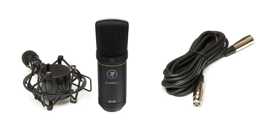 MACKIE EM-91C ไมโครโฟนคอนเดนเซอร์ บันทึกเสียง ไมค์อัดเสียง รูปแบบการรับ ...