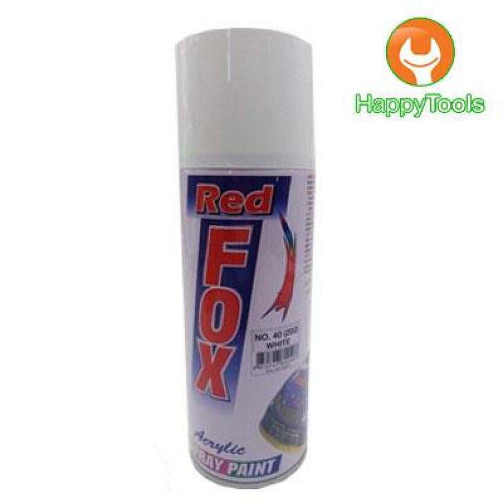 สีสเปรย์เรดฟ็อกซ์ RED FOX NO.40 (200) WHITE (สีขาว) | Shopee Thailand