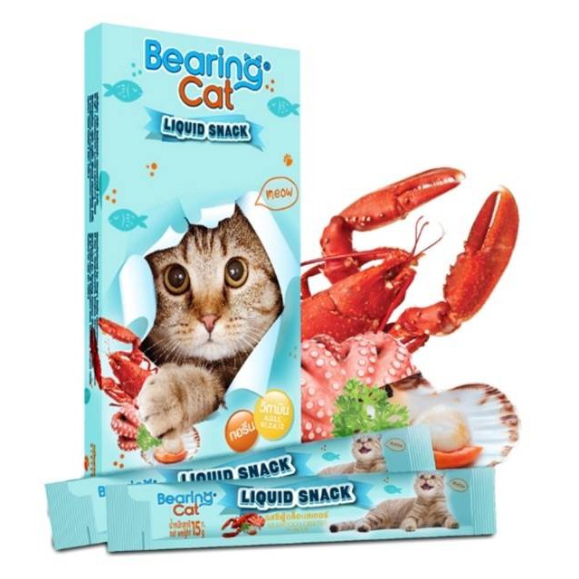 Bearing Cat Liquid Snack 11 Sachet, 56% OFF