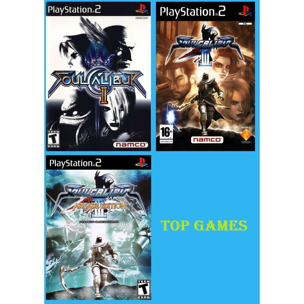 SoulCalibur โซลคาลิเบอร์ แผ่นเกม PS2 Playstation 2 | Shopee Thailand