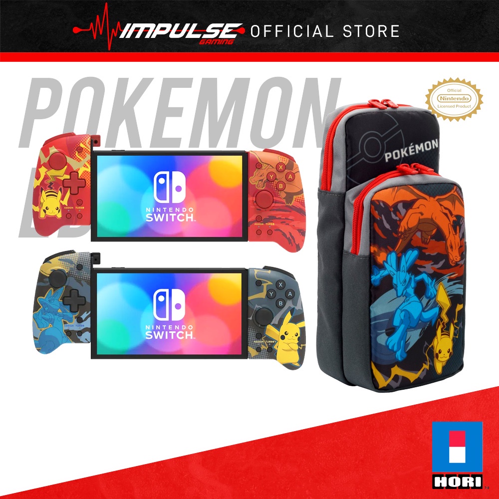 Hori NSW Nintendo Switch Pokemon Charizard, อุปกรณ์เสริม Lucario ...