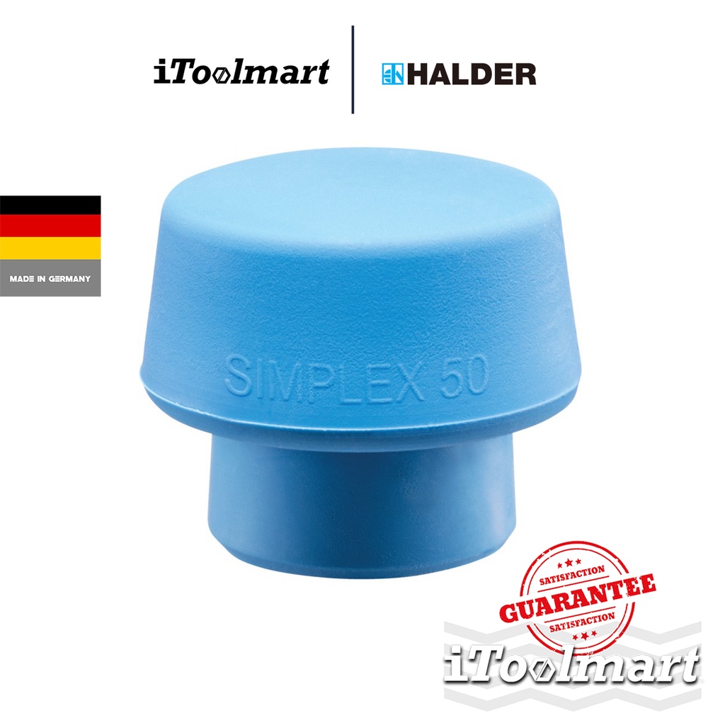HALDER SIMPLEX หัวค้อน TPE-soft 3201.051 ขนาด 50:40 mm. | Shopee Thailand
