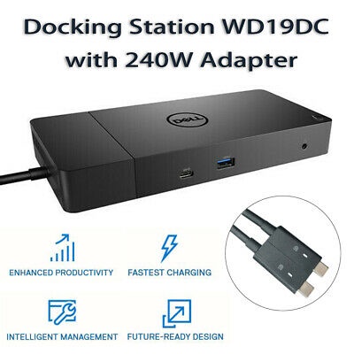 Dell Performance Dock WD19DCS Docking Station with 240W Power Adapter ...