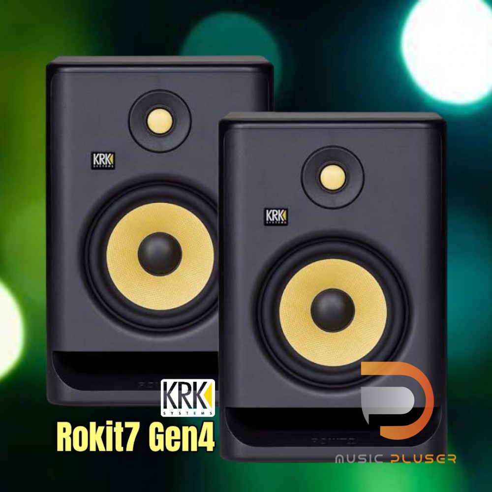 KRK RP7G4 Rokit 7 Gen 4 ลำโพงมอนิเตอร์แบบ Active รุ่นใหม่ล่าสุด จาก KRK กำลังขับข้างละ 145 วัตต์ ...