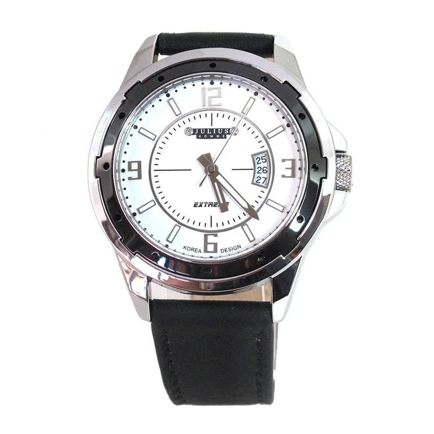 Julius Homme นาฬิกาข้อมือผู้ชาย รุ่น JAH-006-black | Shopee Thailand