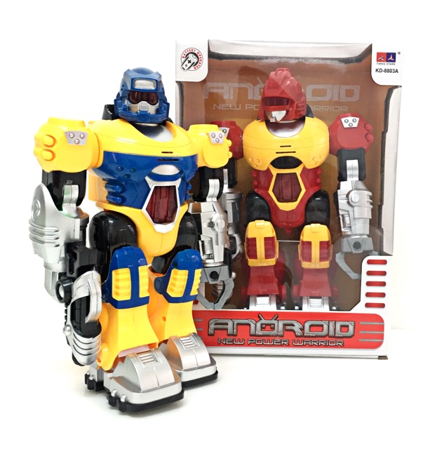 #ชำระเงินปลายทางได้# Walking Robot android robot หุ่น หุ่นใส่ถ่าน หุ่น ...