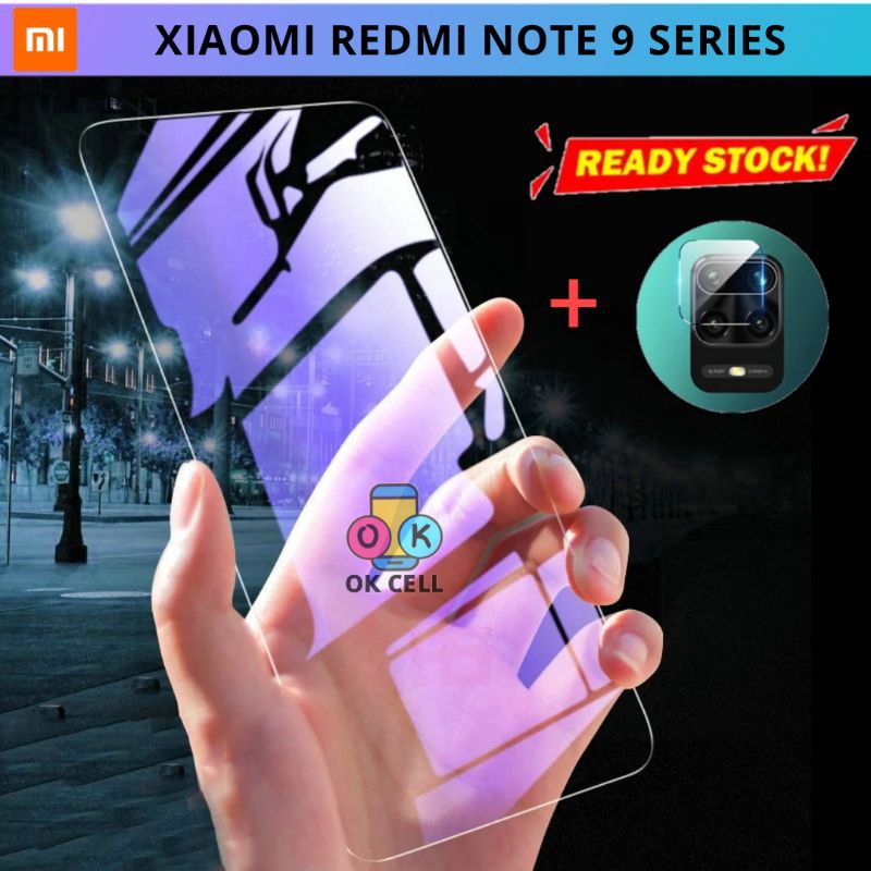 Layer Xiaomi REDMI NOTE 9S / 9 PRO MAX - ฟิล์มกระจกนิรภัย ANTI BLUE ...