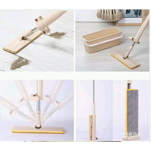 Spin Mop 360 Smart Mop Self-Extracting Mop พร้อมม็อบใช้งานง่าย Nem365 ...