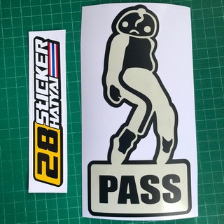 สติ๊กเกอร์ JDM Pass. | Shopee Thailand