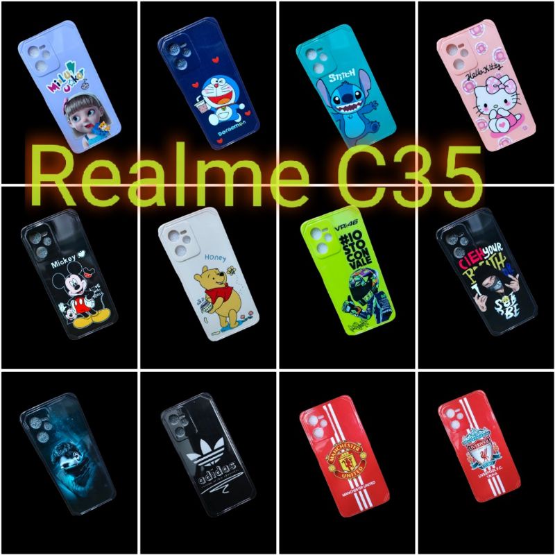 เคส RealmeC35,C33 Tpu การ์ตูน , Realme5,5i,6i,C3.Realme 8 5G. | Shopee ...