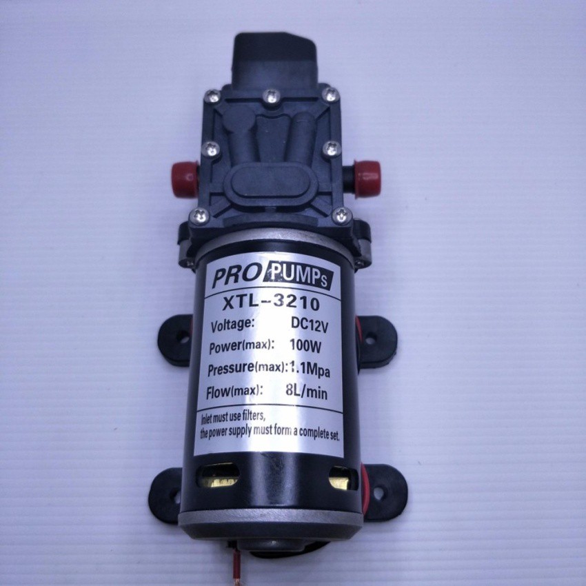 PROPUMPS ปั๊มน้ำแบบไดอะแฟรม12โวลท์100วัตต์ มอเตอร์ใหญ่ | Shopee Thailand