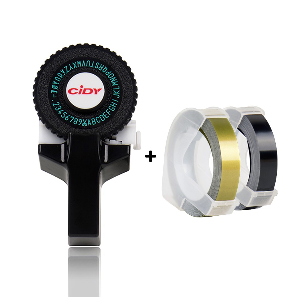 เครื่องทําฉลาก ลายนูน MOTEX E101 รุ่นอัพเกรด C101 DIY พร้อมเทปฉลาก 3D 9 มม. 2 ม้วน | Shopee Thailand