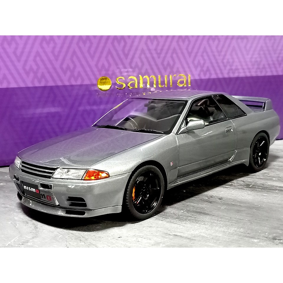 โมเดลรถR32 1:18 โมเดลรถSkylineR32 โมเดลรถ Kyosho Samurai Nissan Skyline R32 GT-R Nismo 1/18 ราคา ...